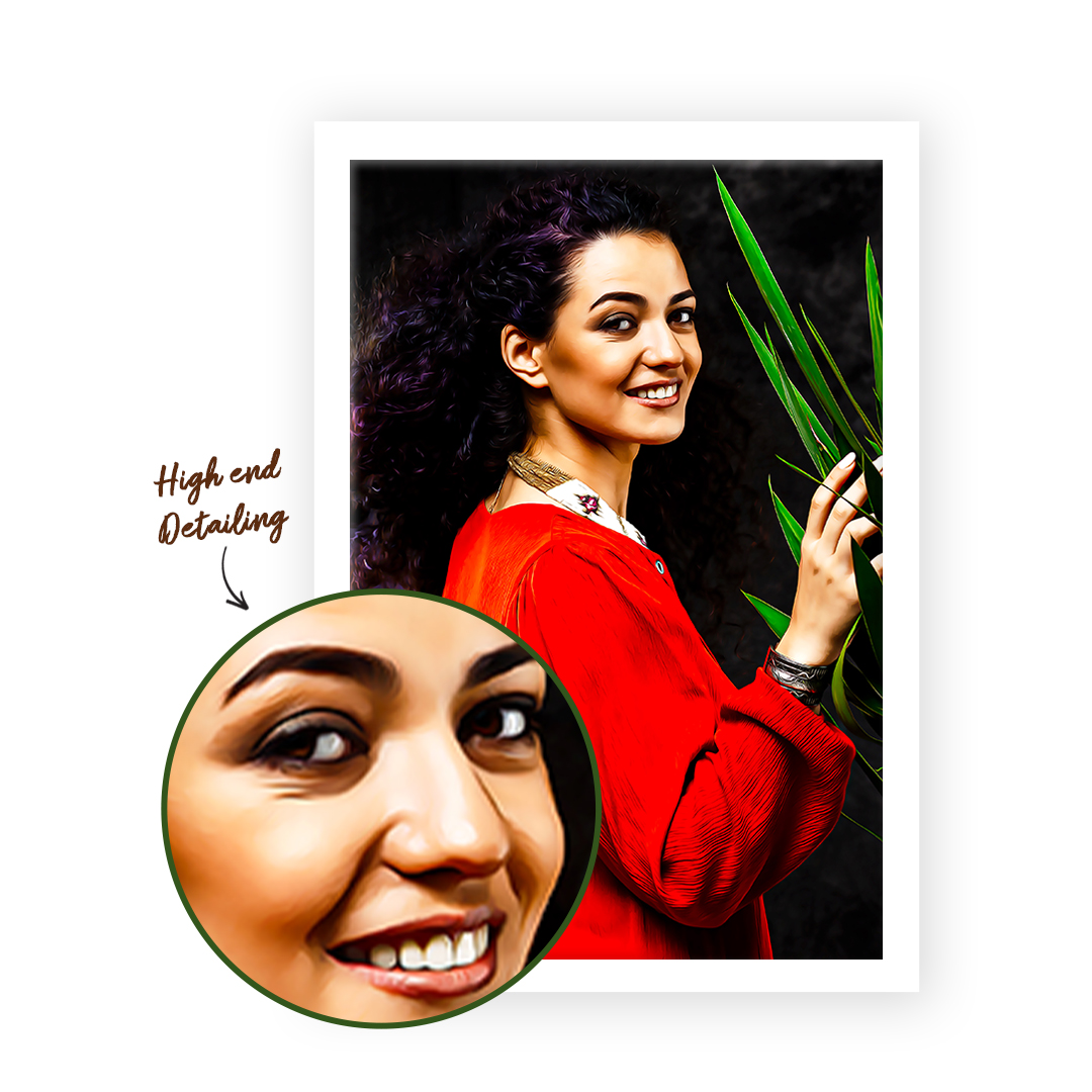 Portrait Painting Art Work Frames - Jhakaas Items