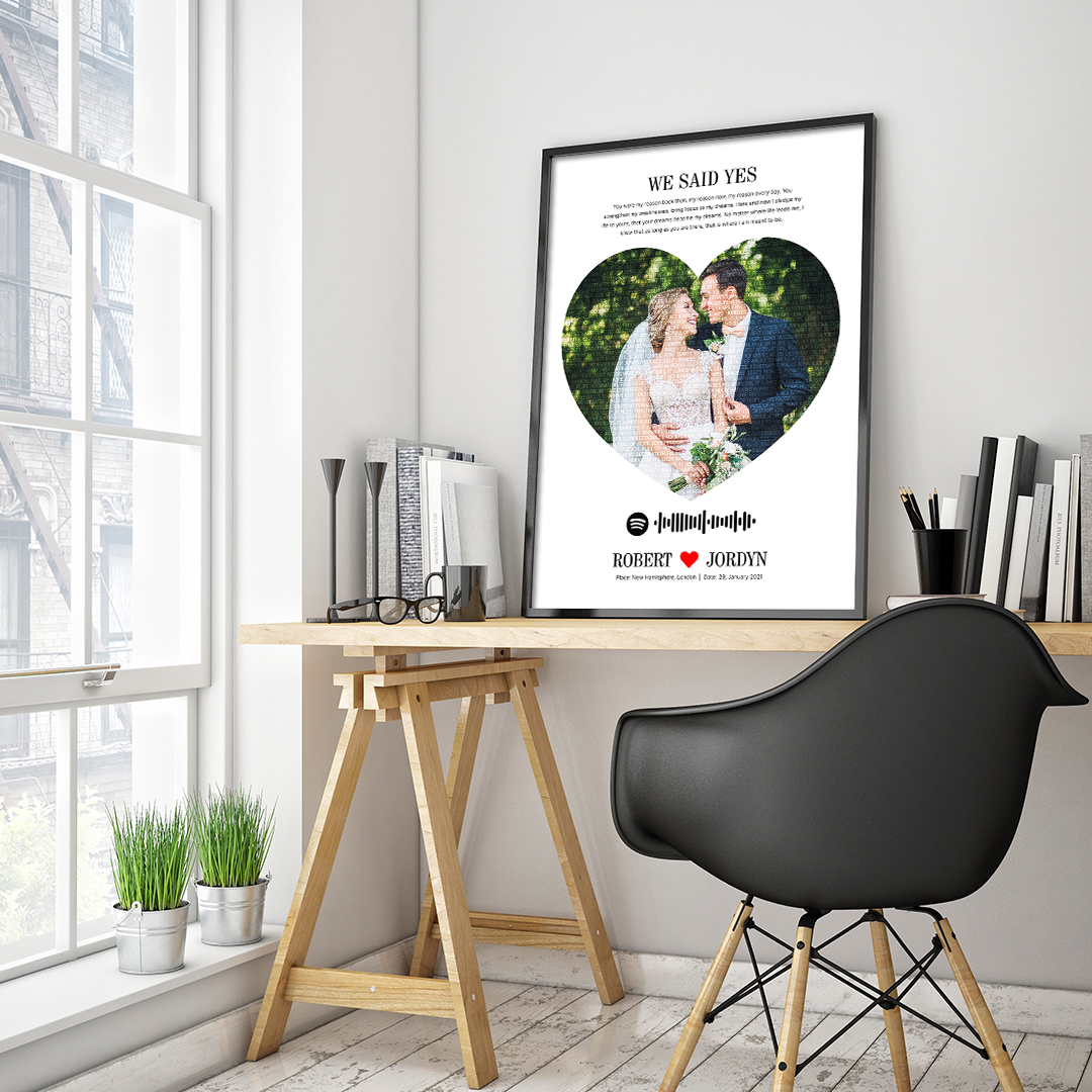 Customized Magical Text Frame - Jhakaas Items