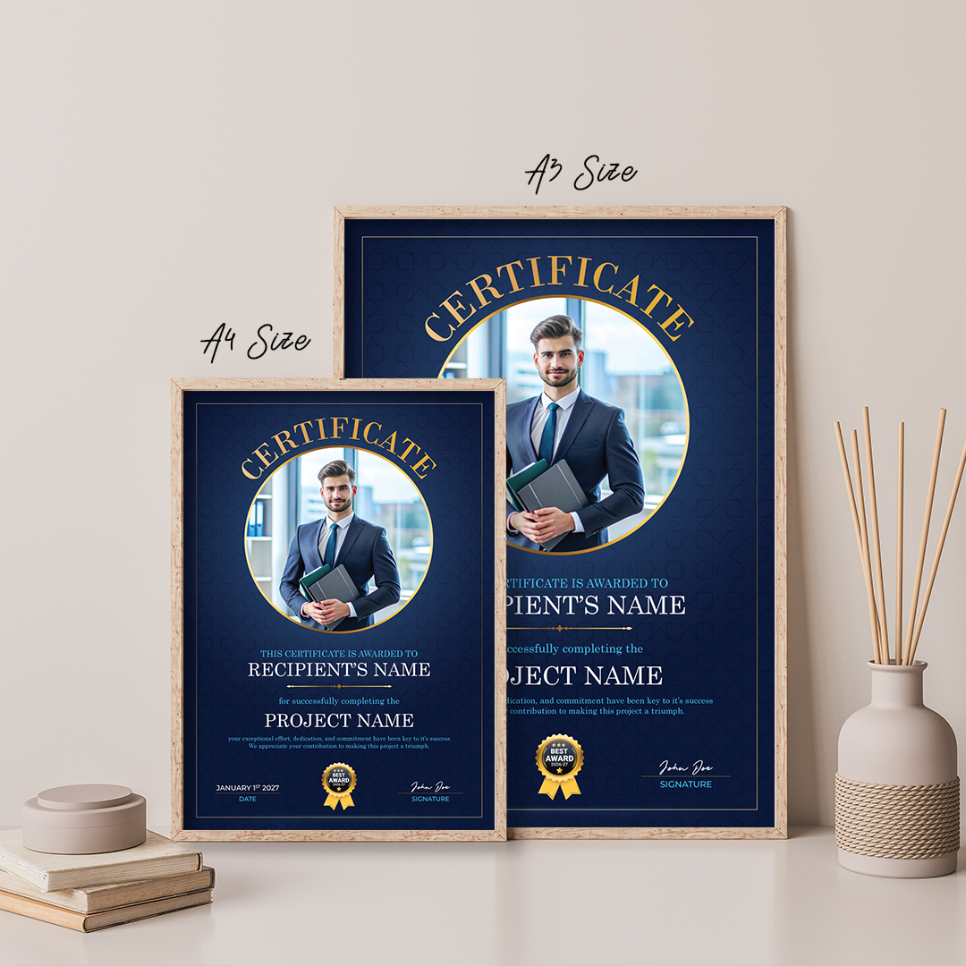 Project Completion Certificate - Jhakaas Items