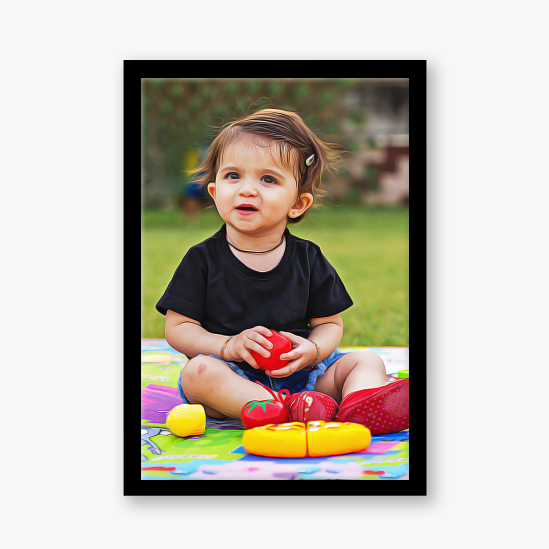Smooth Oil Painting Art Work Frames - Jhakaas Items